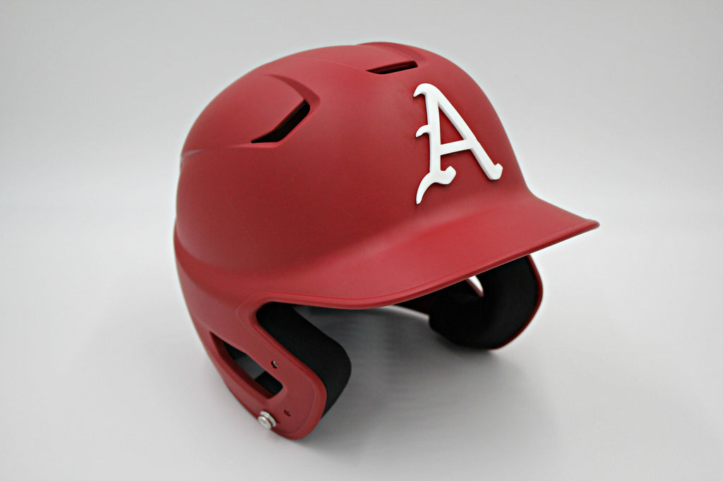 Custom made 3D Baseball Helmet Decal. 3D Printed Team Logo decal 9 pcs+ ...